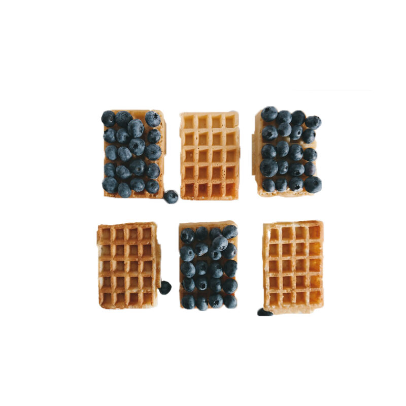 Gofry biszkoptowe w proszku - gotowe ciasto i mieszkanki na gofry